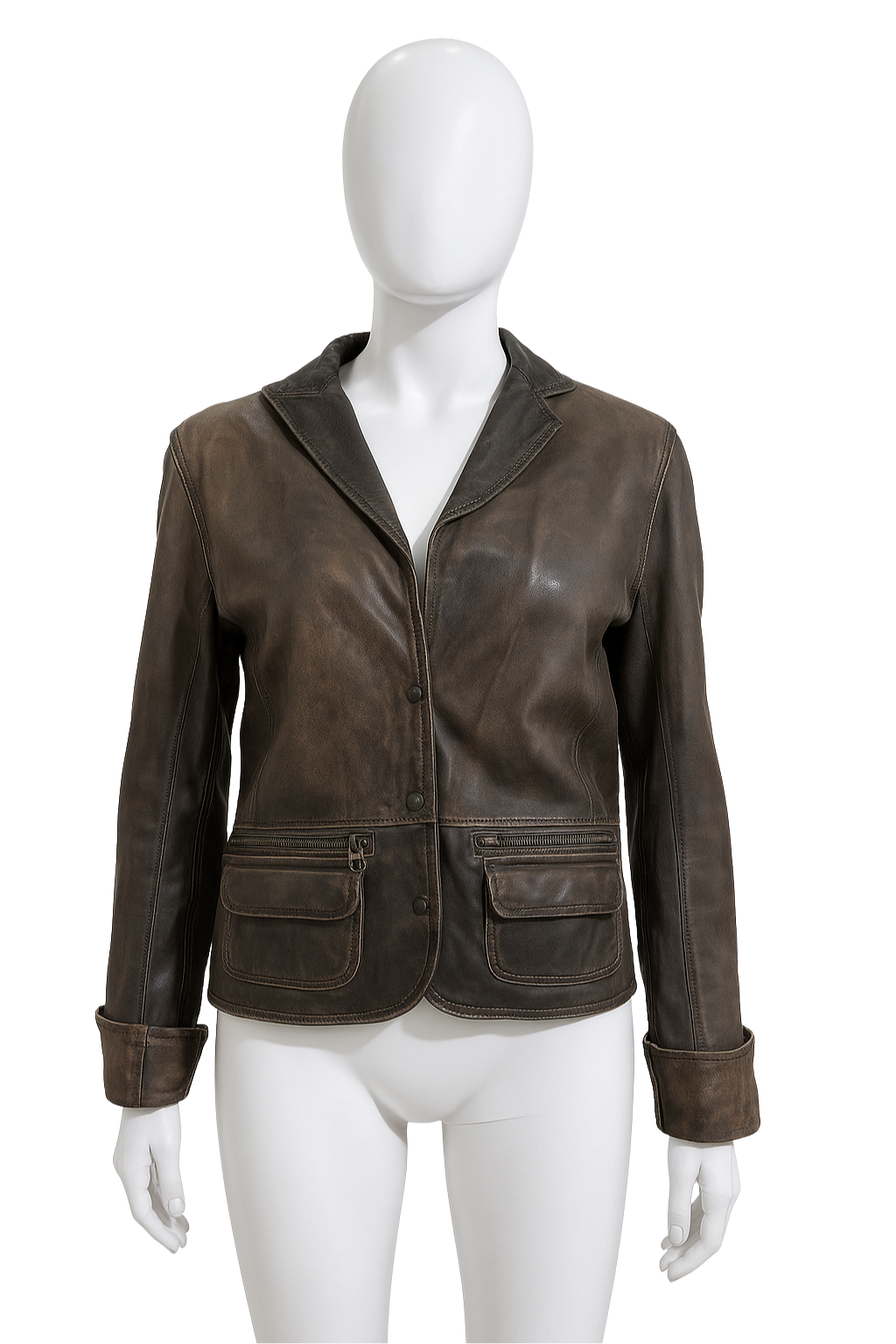 blur Leather Jacket – Meredith Marks