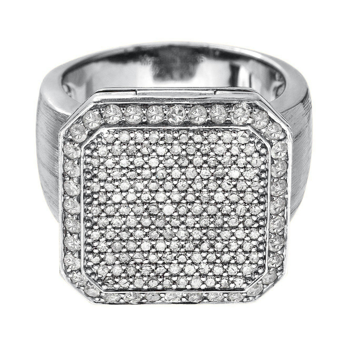 Poison Ring Grande Full Pavé Sterling Silver – Meredith Marks